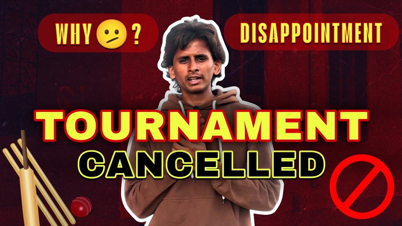 Tournament Canceled 😞 | DISAPPOINTMENT | What are the reasons ...