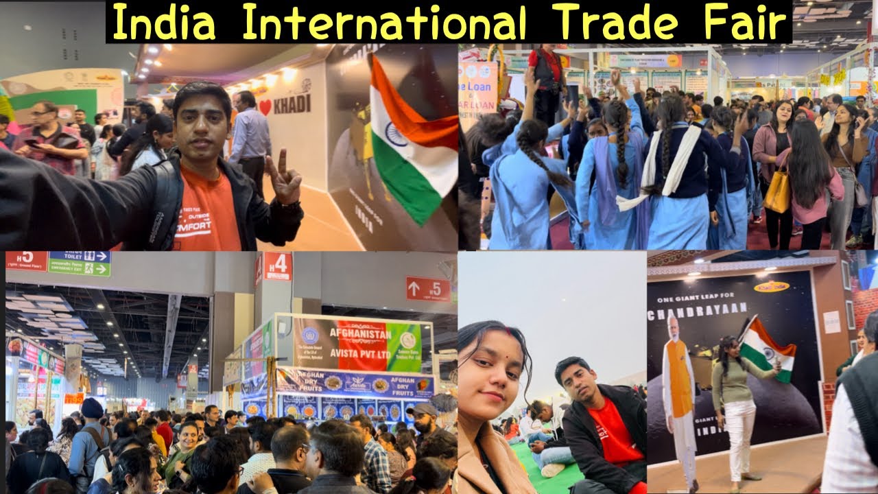 IITF 2023 Tour With Nidhi 😍 - YouTube