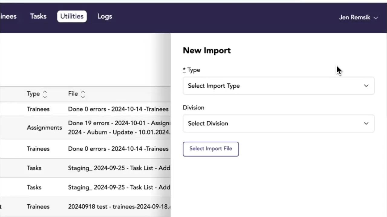 How to import tasks - YouTube
