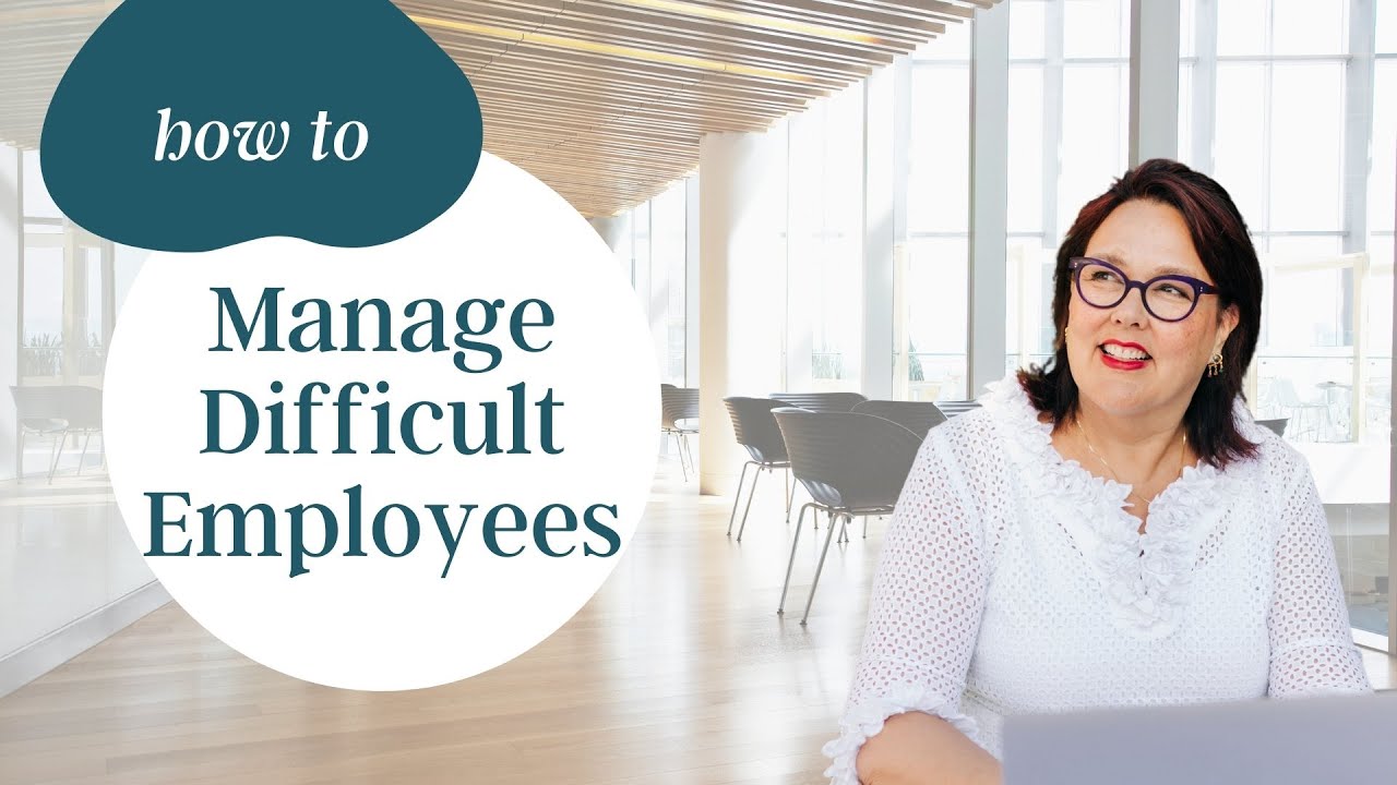 How to Manage Difficult Employees? - YouTube