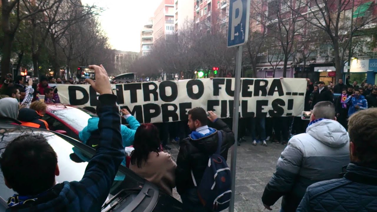 Hasta el final vamos real ultras real madrid atlet - YouTube