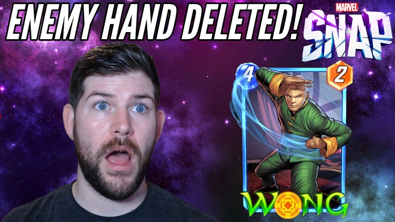 Wong Deletes the Enemy Hand! Marvel SNAP - YouTube