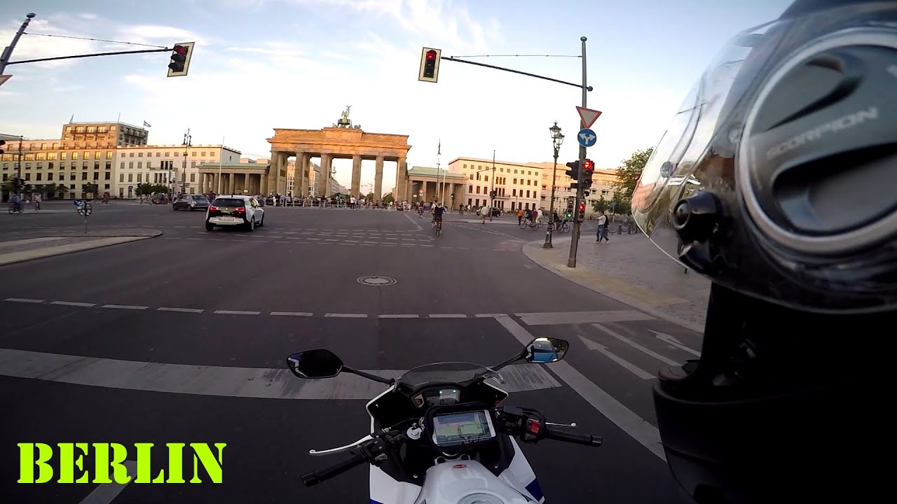 Kleine Fahrt durch Berlin zum Brandenburger Tor (Deutsch) | Piotrrr ...
