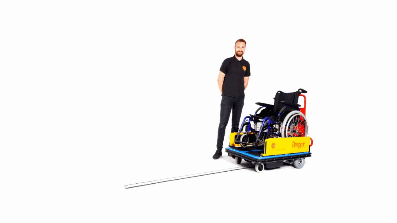 Drivedeck loading with winch assist - YouTube