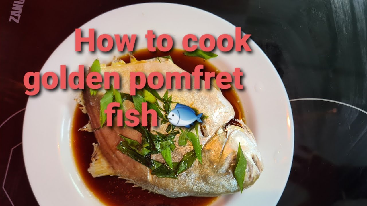 How to cook golden pomfret fish 🐟 - YouTube