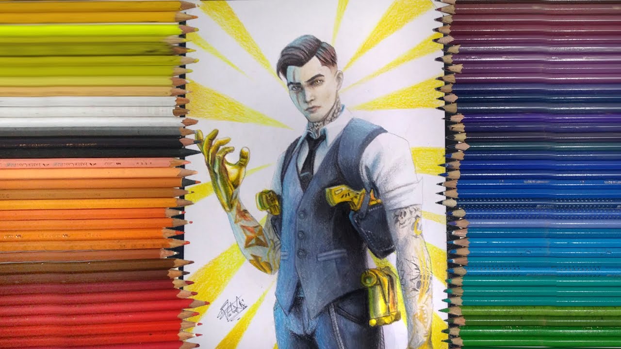 Desenhando - Skin Midas Fortnite Chapter 2 Season 2 - YouTube