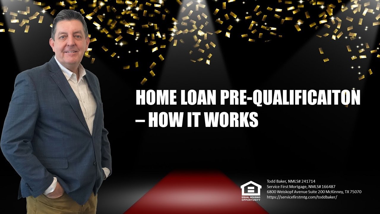 Home Loan Pre-Qualification - How It Works - YouTube
