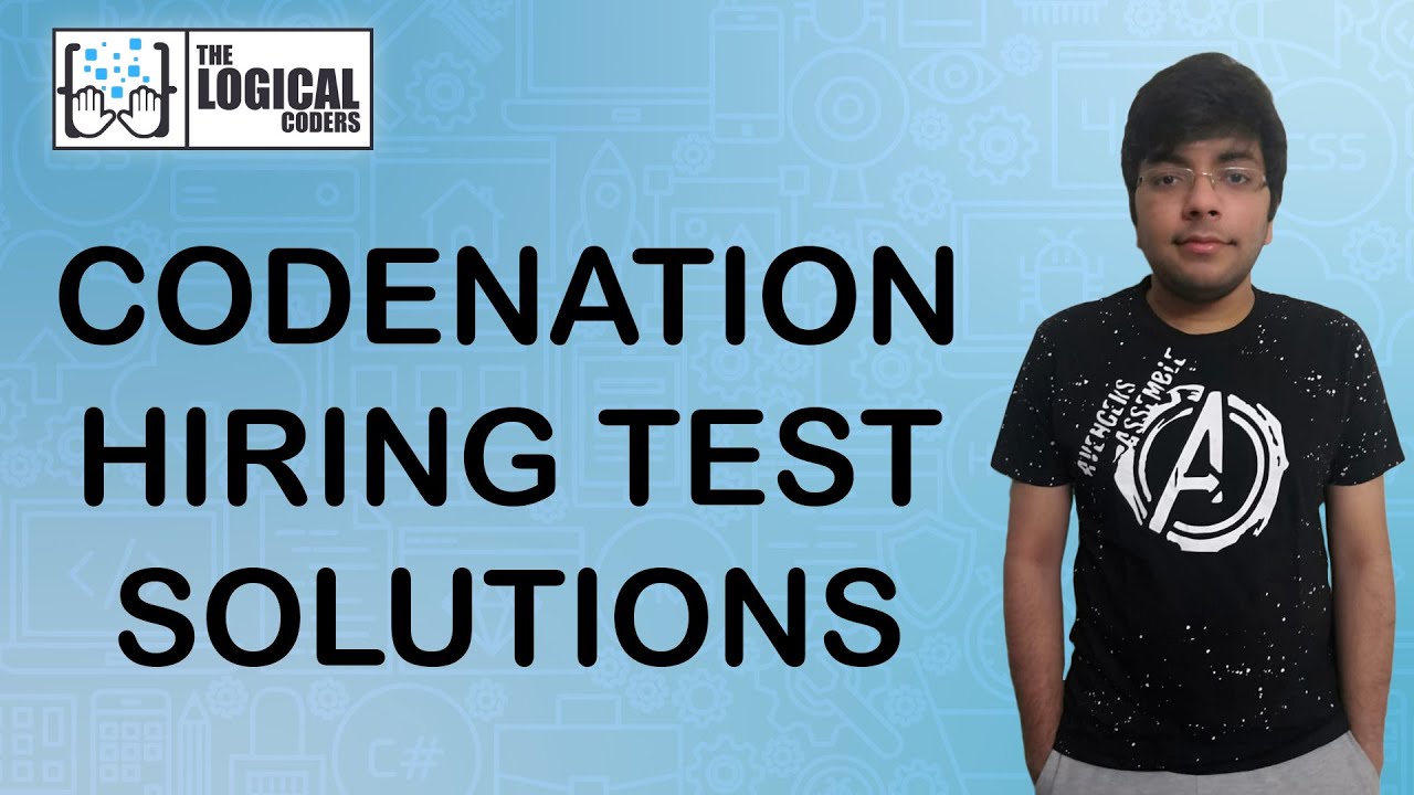 Codenation Hiring Test Solutions (26th January 2021) - YouTube