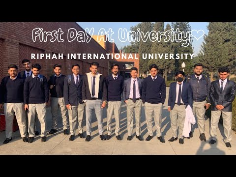 Orientation Day 🤩 Riphah International University || Al-Mizan Campus ...