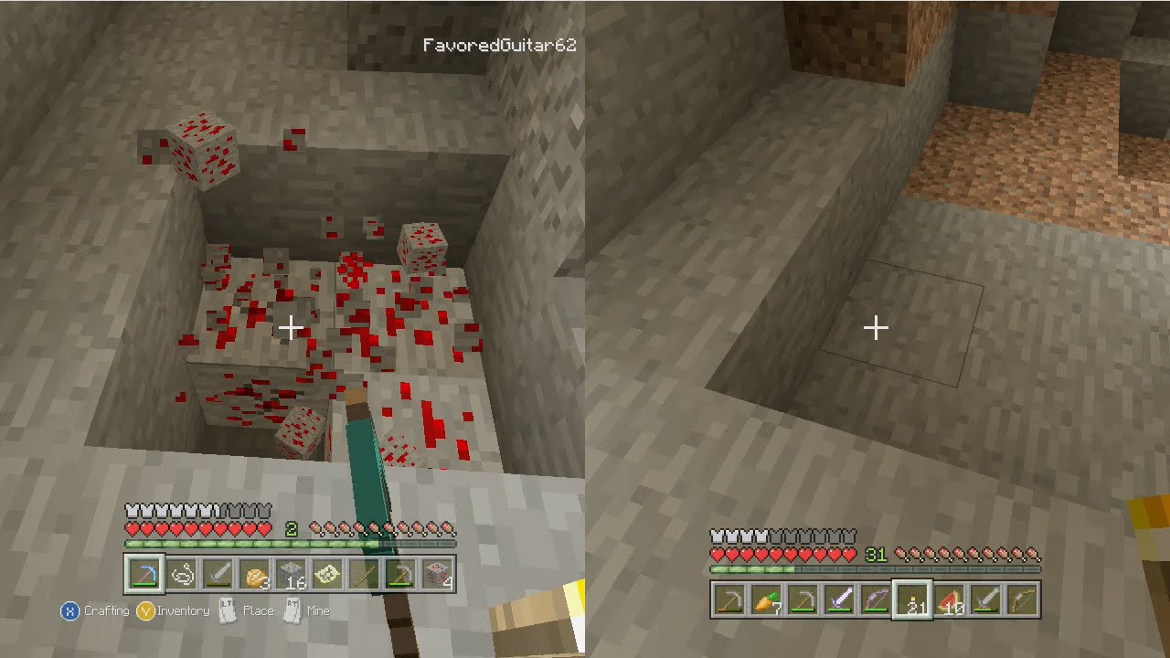 Minecraft Xbox 360 Block Challenge...27 : Original ores - YouTube