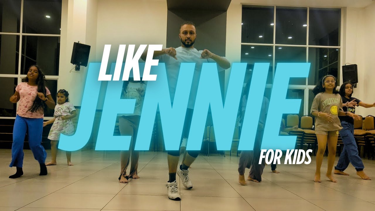 JENNIE - like JENNIE | Dance For Kids by Gavin Rodrigues - YouTube
