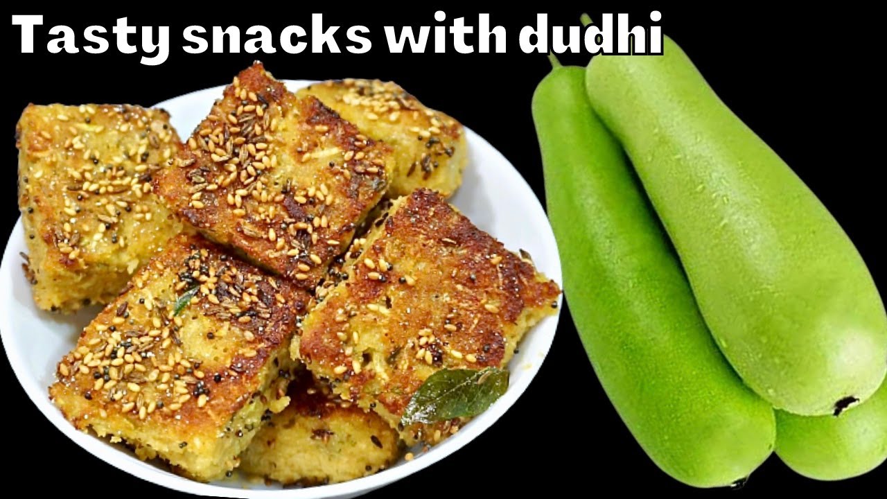 Easy snacks with bottle gourd | crispy snacks recipe | dudhi snacks ...