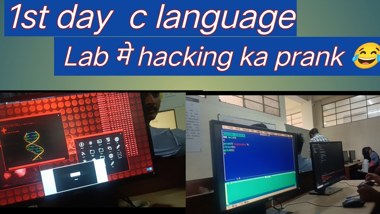 BCA 1St day c language ka lab / c language ka lab bca student / - YouTube