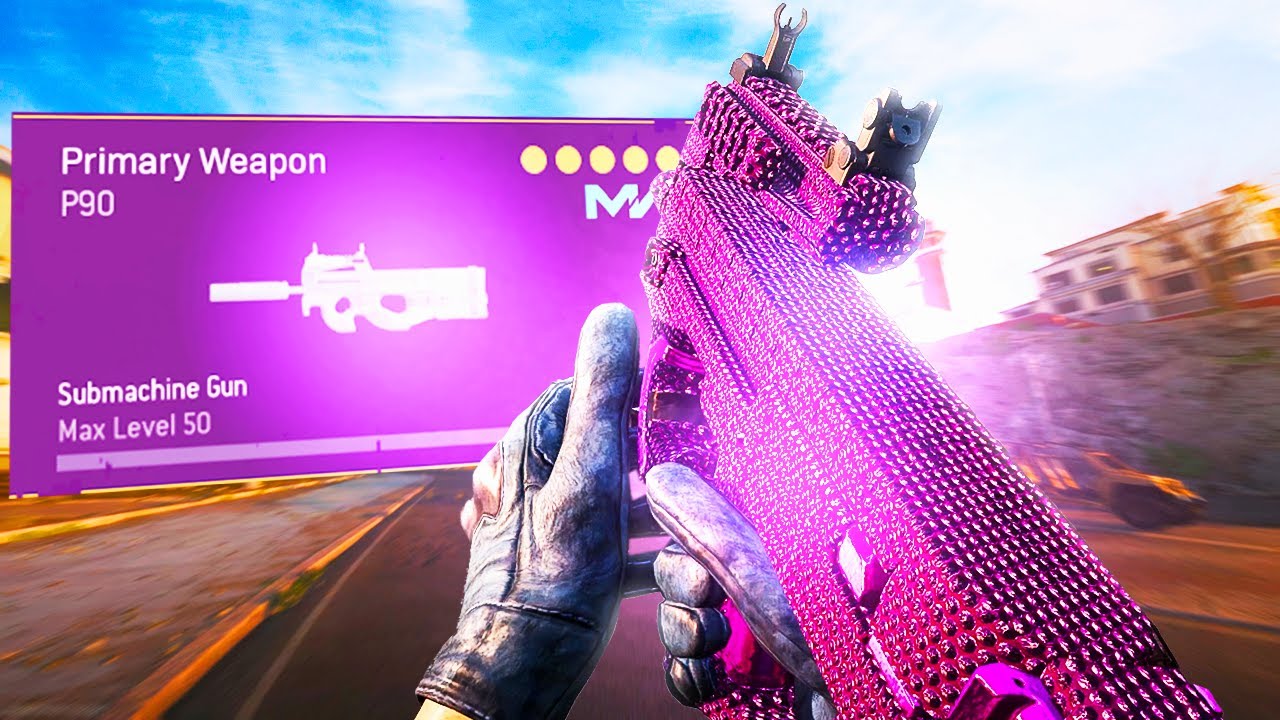 the BUFFED P90 is META after UPDATE in WARZONE! (Best P90 Class Setup ...