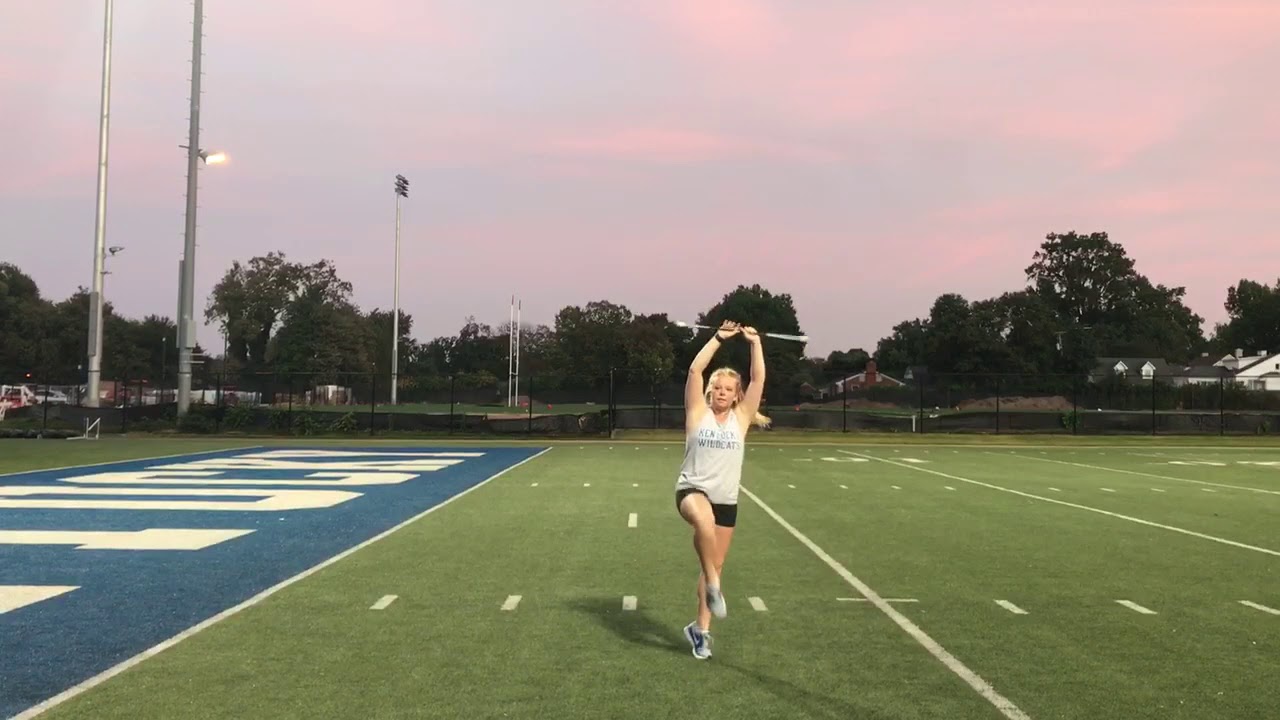 2017 Twirler for a Day Advanced Routine Part 1 - YouTube