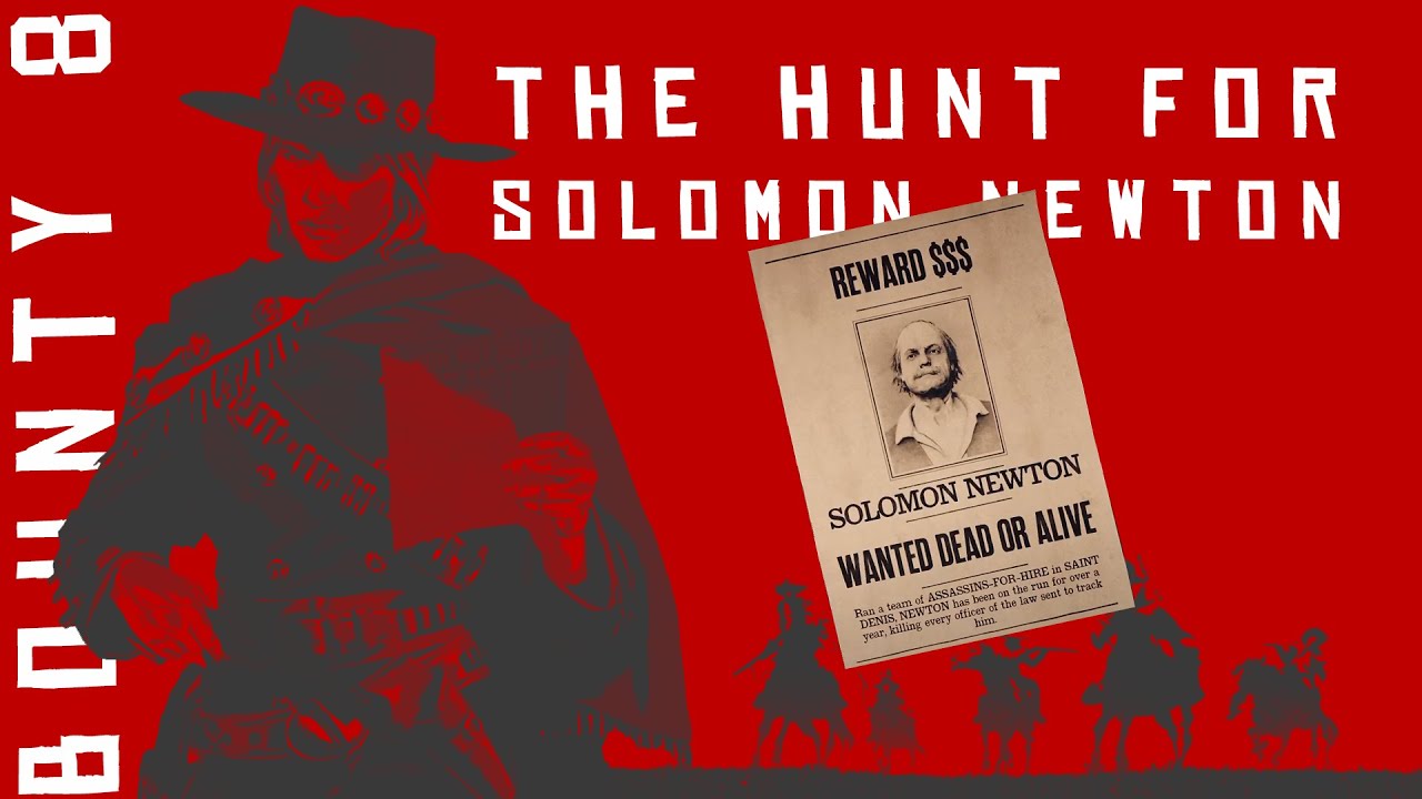 Bounty #8 | Solomon Newton | Red Dead Online - YouTube
