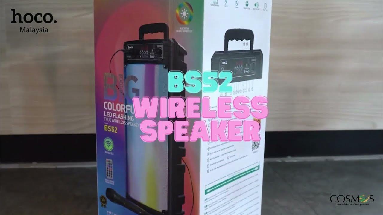 Super Power Wireless Speaker. hoco.Malaysia BS52. - YouTube