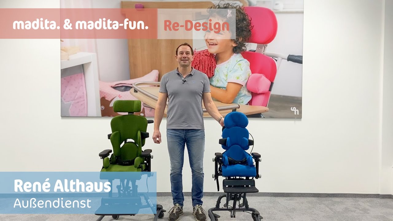 Wir stellen vor: Unsere Therapiestühle madita. und madita-fun. - YouTube
