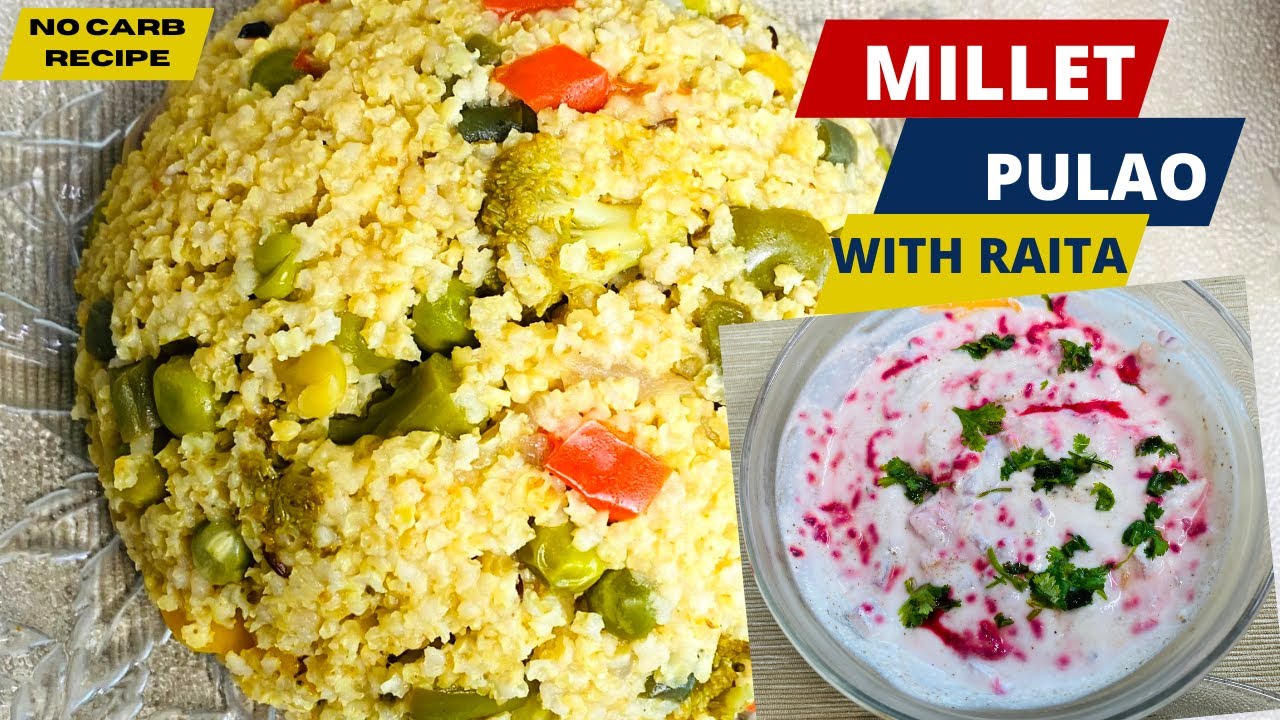 Proso millet recipe | Millet recipes | Millet Pulao Recipe | Gluten ...