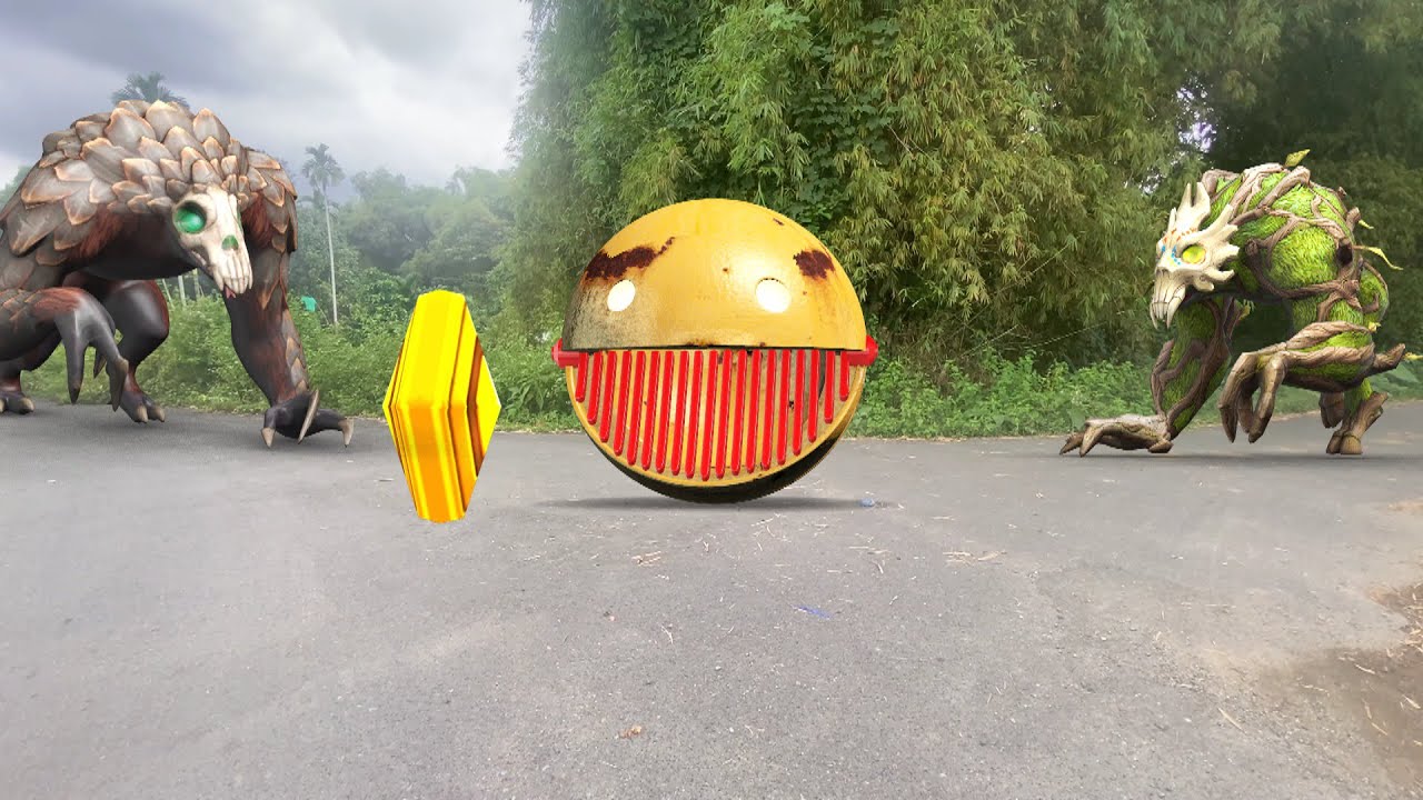 Pacman In Real Life - YouTube