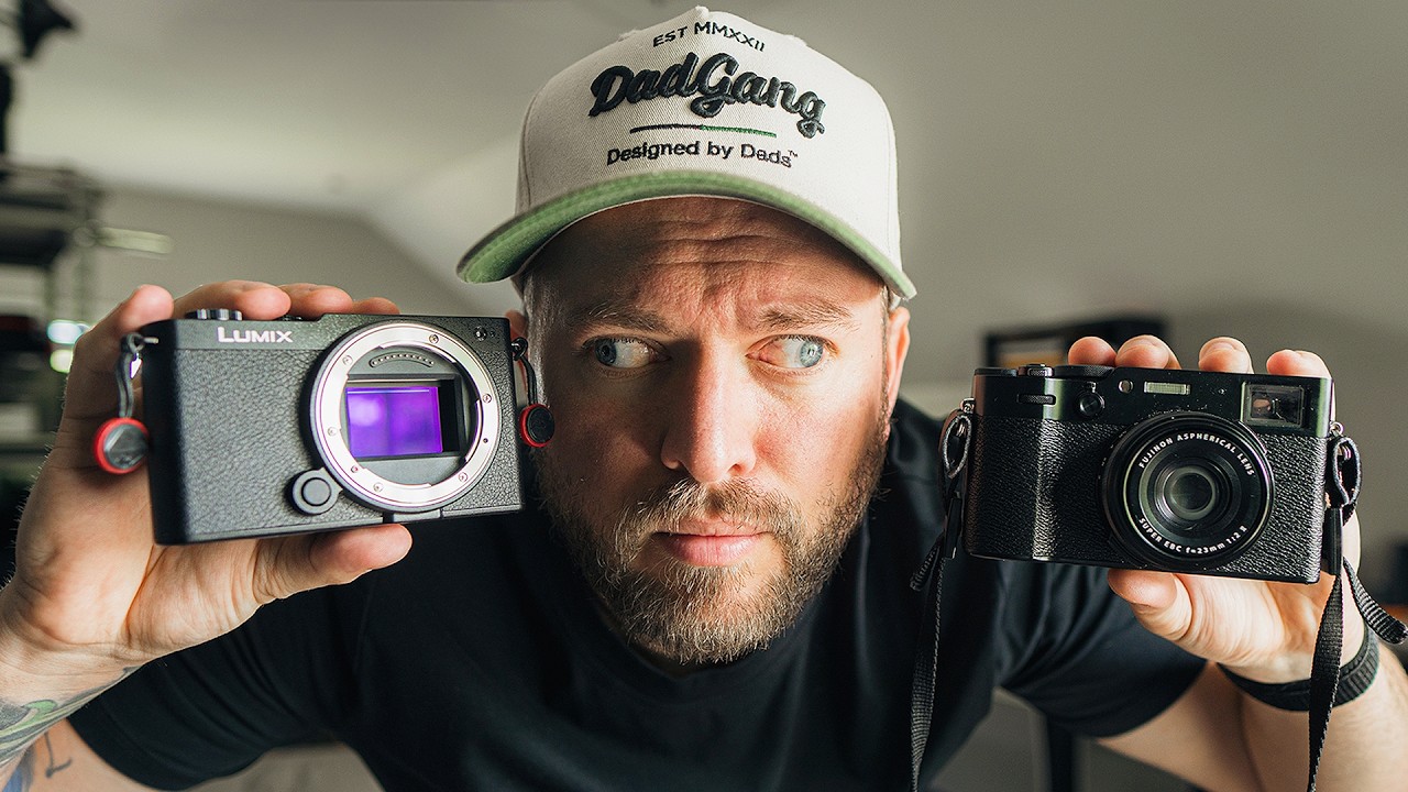 idiot compares the lumix S9 to the fuji X100vi - YouTube