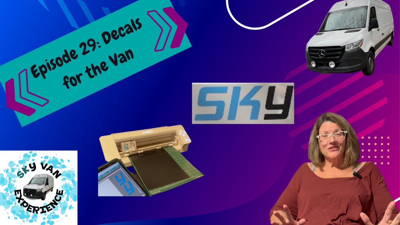 SkyVan 29 Decals for the Van #vanconversion #sprintervan #sprinter ...