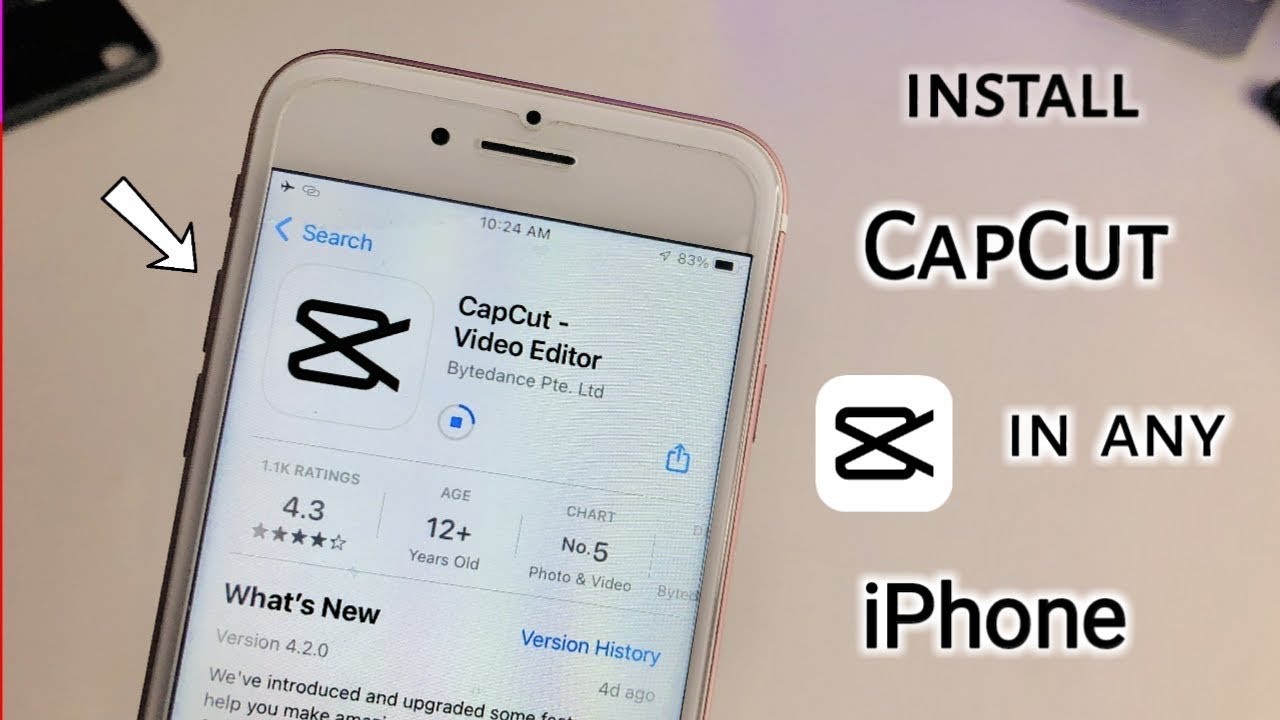 How to download Capcut in Iphone😍| Capcut download iOS | Iphone me ...