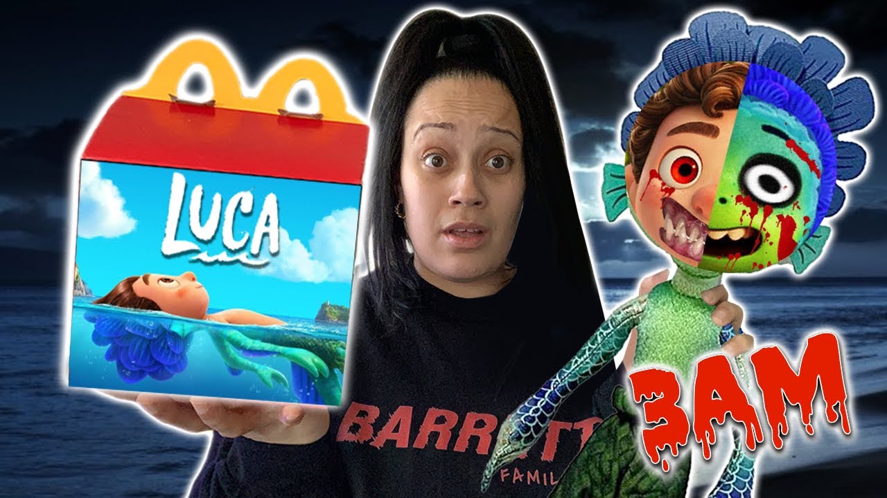 DO NOT ORDER THE CURSED LUCA HAPPY MEAL AT 3AM! LUCA THE SEA MONSTER ...