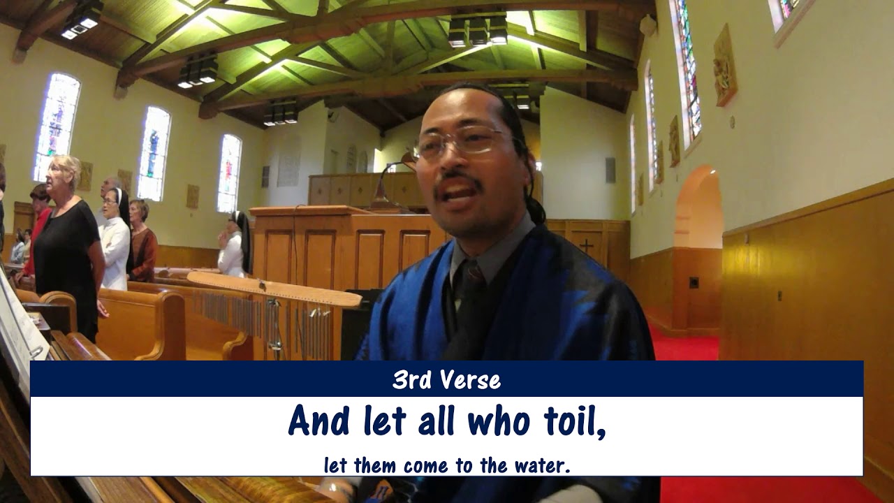 Come to the Water [LYRICS] by Fr. John B. Foley, S.J. - YouTube