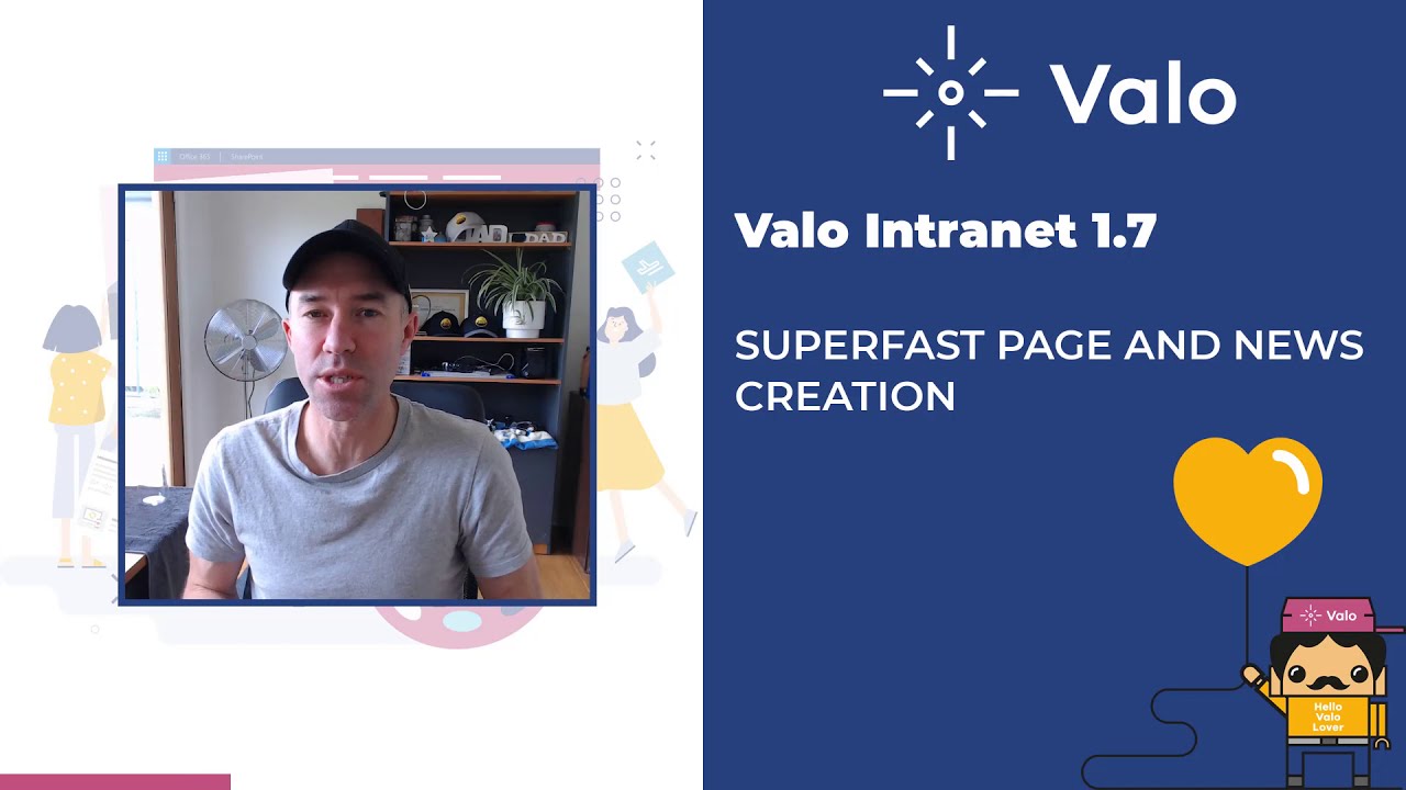 Valo Quick Tips #9 - Page Creation Improvements in Valo Intranet - YouTube