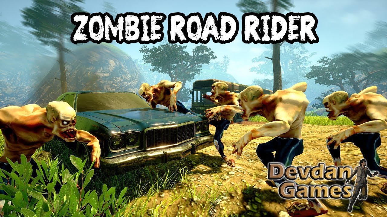 ZOMBIE ROAD RIDER Gameplay - YouTube