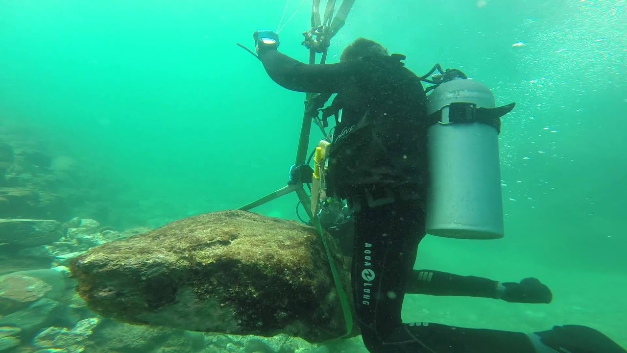 Moving Bags of Rocks and Large Boulders - YouTube