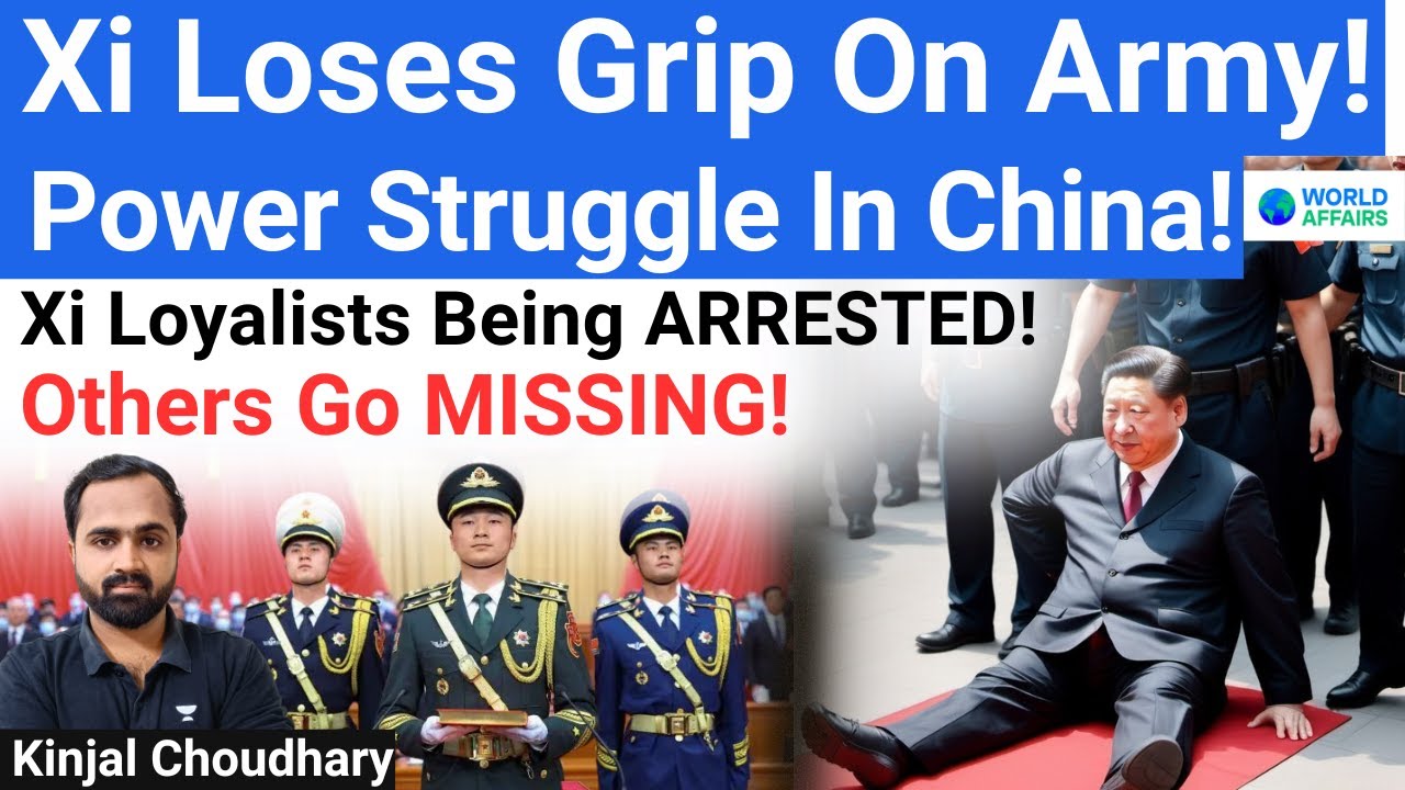 Xi Jinping's Loyal Generals Arrested! China’s Power Struggle: Fujian ...