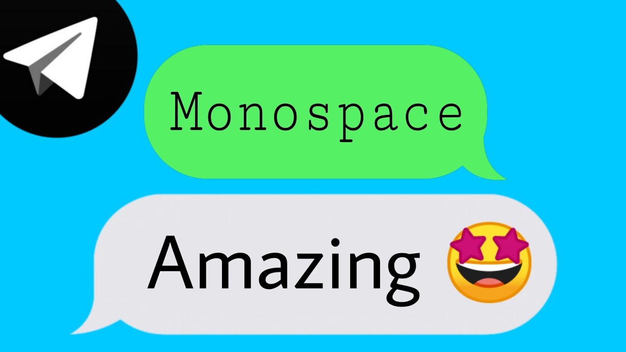 How to use monospace on telegram? 2020 (Hindi) - YouTube