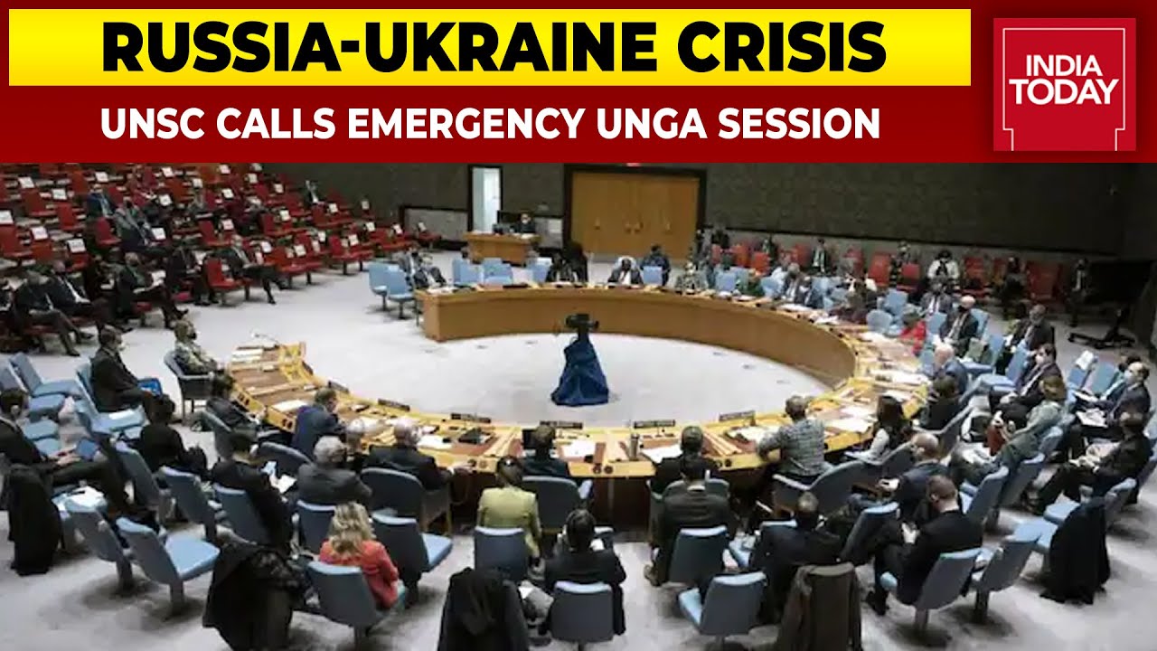 UNSC Calls Emergency UNGA Session On Russia-Ukraine Crisis, India ...