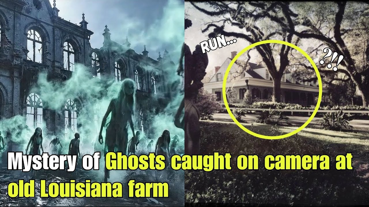 Mystery of ghosts caught on camera at old Louisiana farm - YouTube