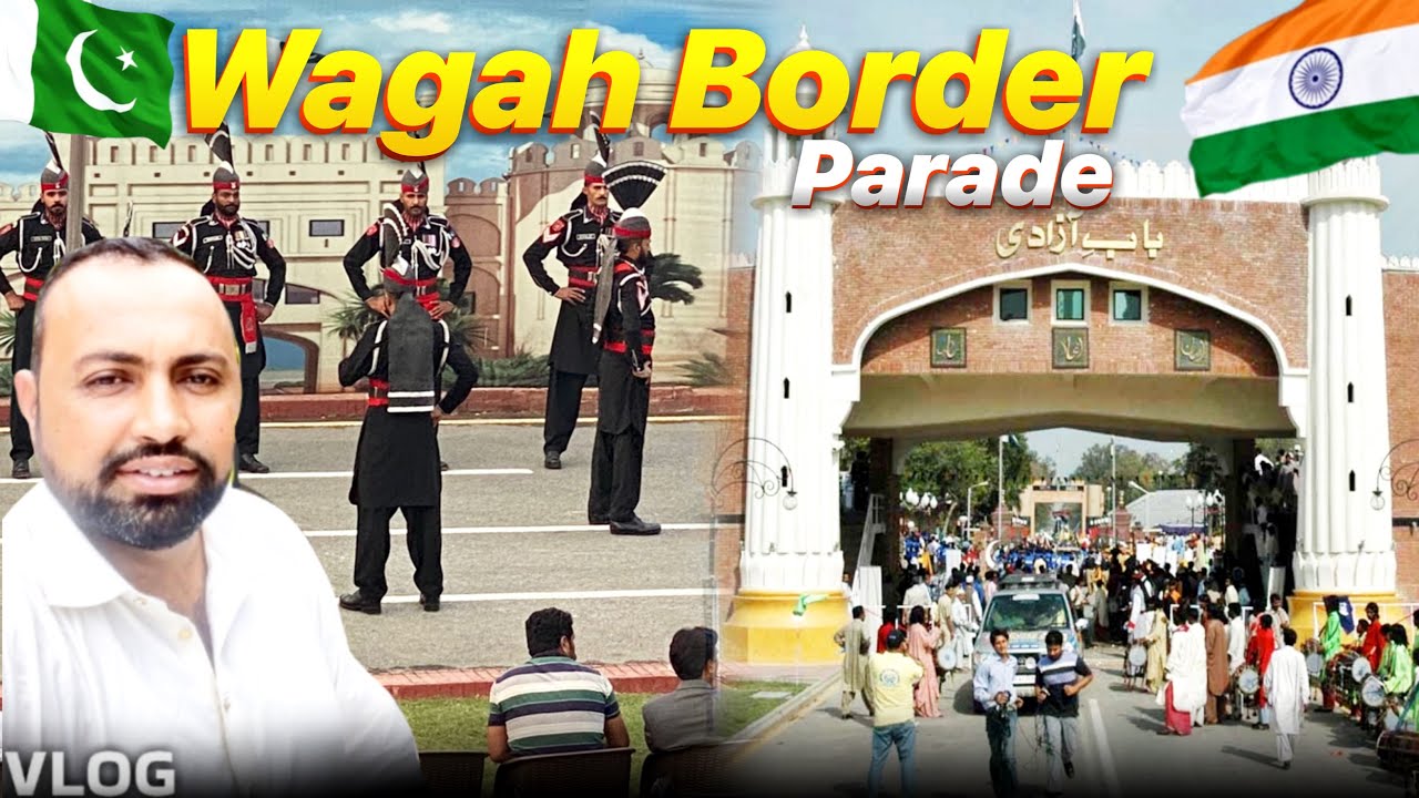Pakistan india guards parade at Wahga border lahore||Flag cermoney at ...