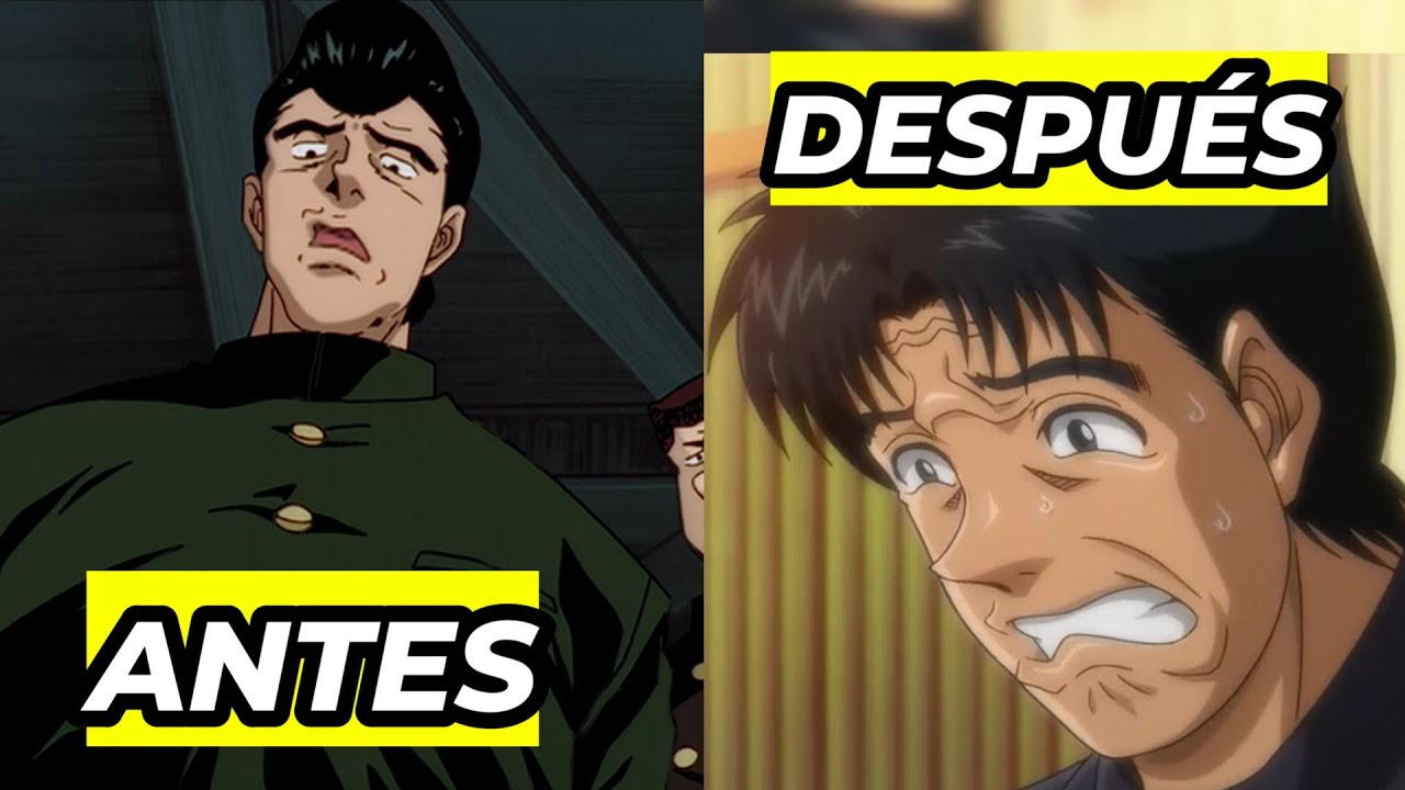 DE BULLY A MEJOR AMIGO | LA EVOLUCIÓN DE UMEZAWA | HAJIME NO IPPO ...