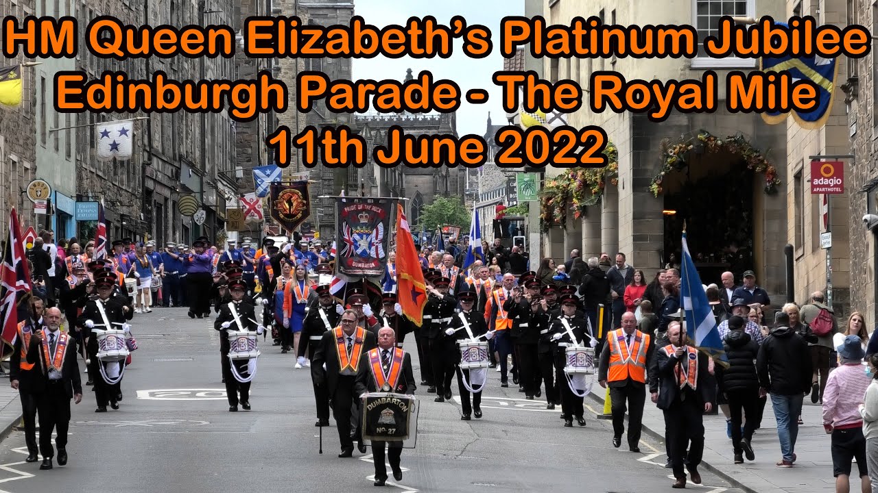 Her Majesty Queen Elizabeth's Platinum Jubilee Parade - Edinburgh's ...