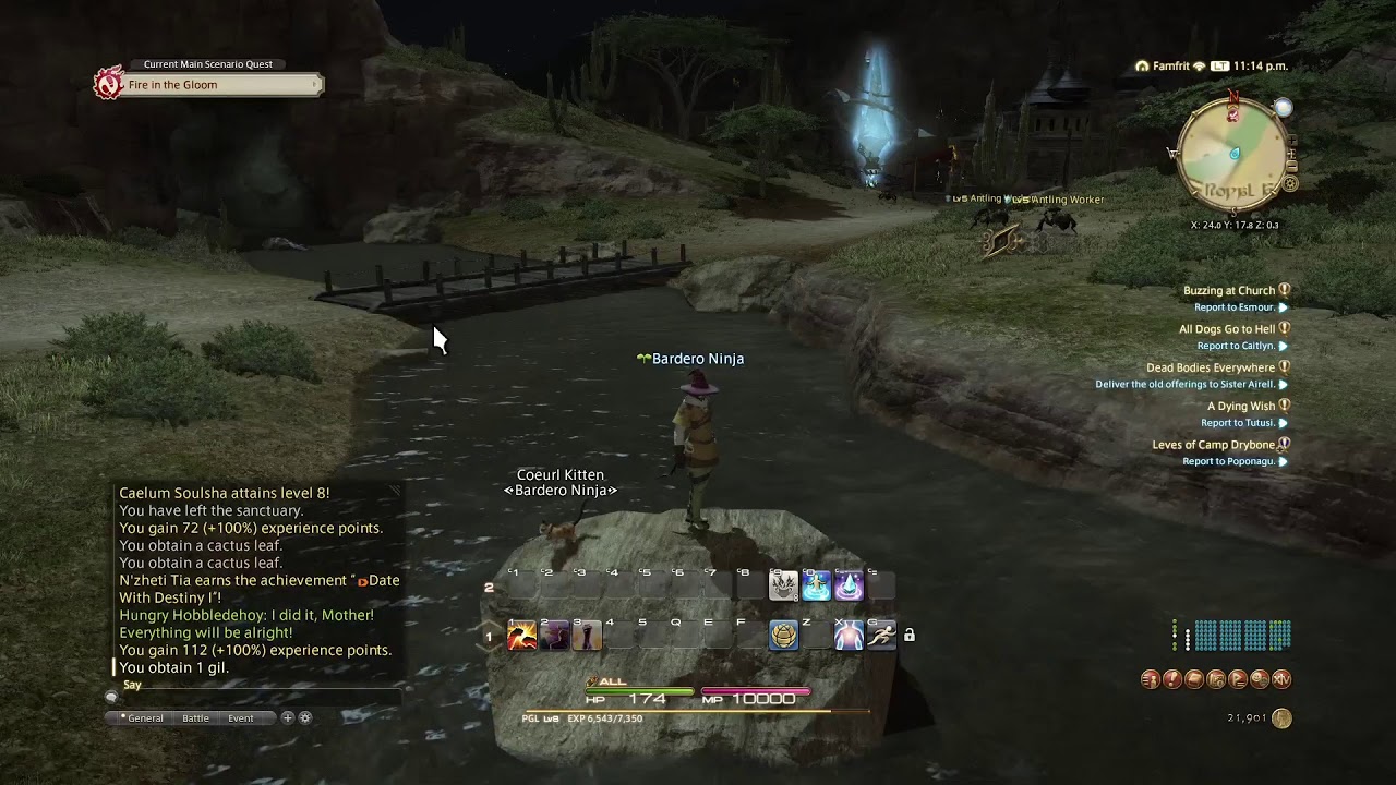 Final fantasy 14 Eft Location - YouTube