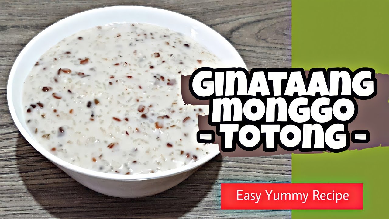 TOTONG/GINATAANG MONGGO | EASY YUMMY RECIPE - YouTube