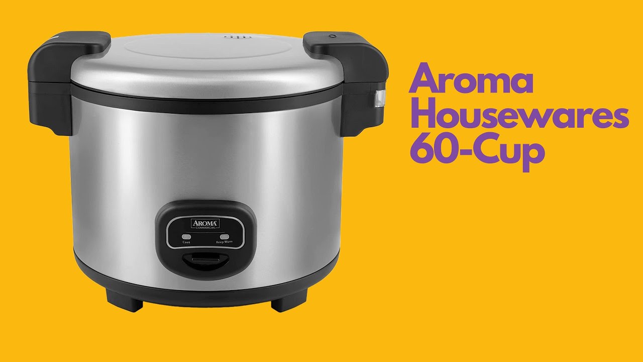 Aroma Housewares 60-Cup (Cooked) (30-Cup UNCOOKED) Commercial Rice ...