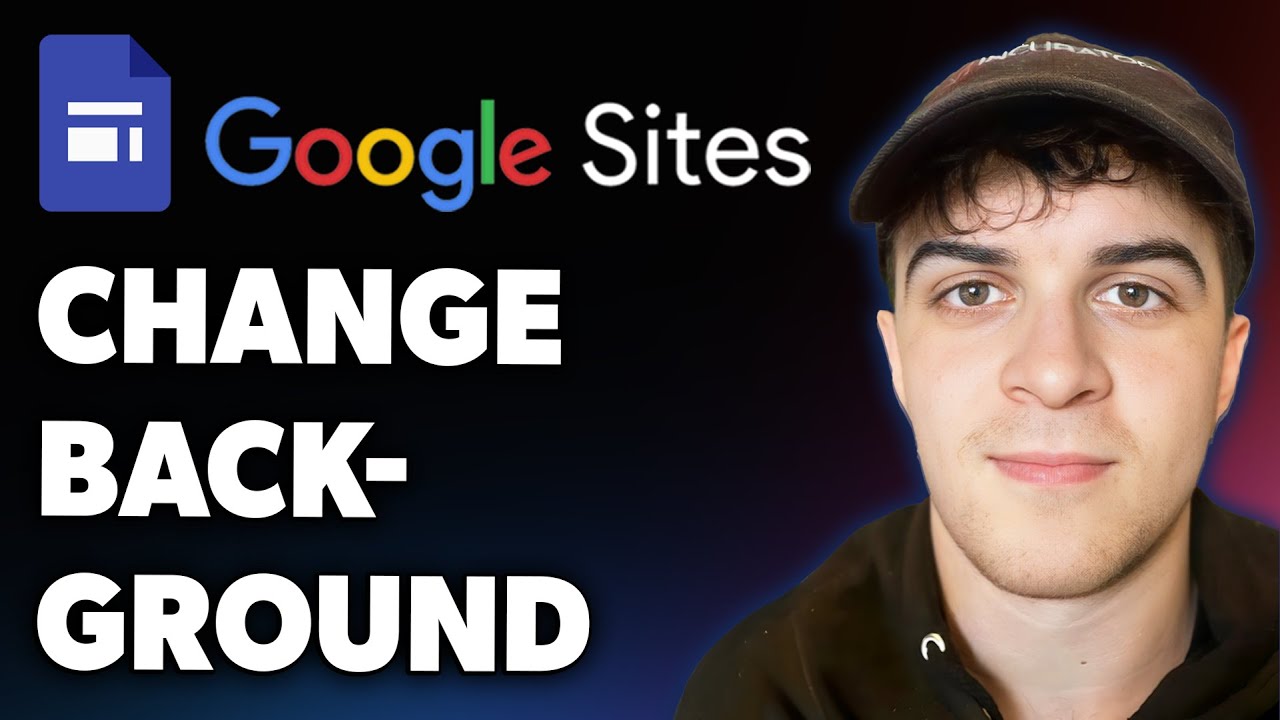 How to Change Background Google Sites (Full 2025 Guide) - YouTube