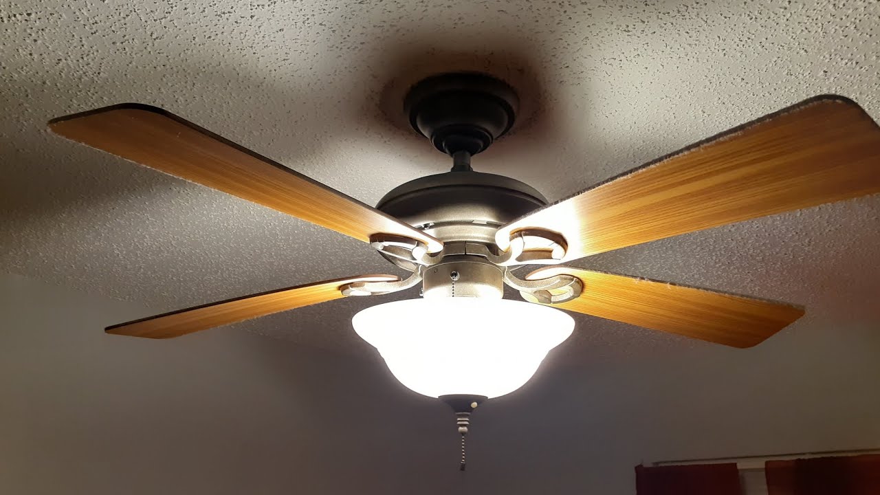 Hunter Eclipse Ceiling Fan. - YouTube