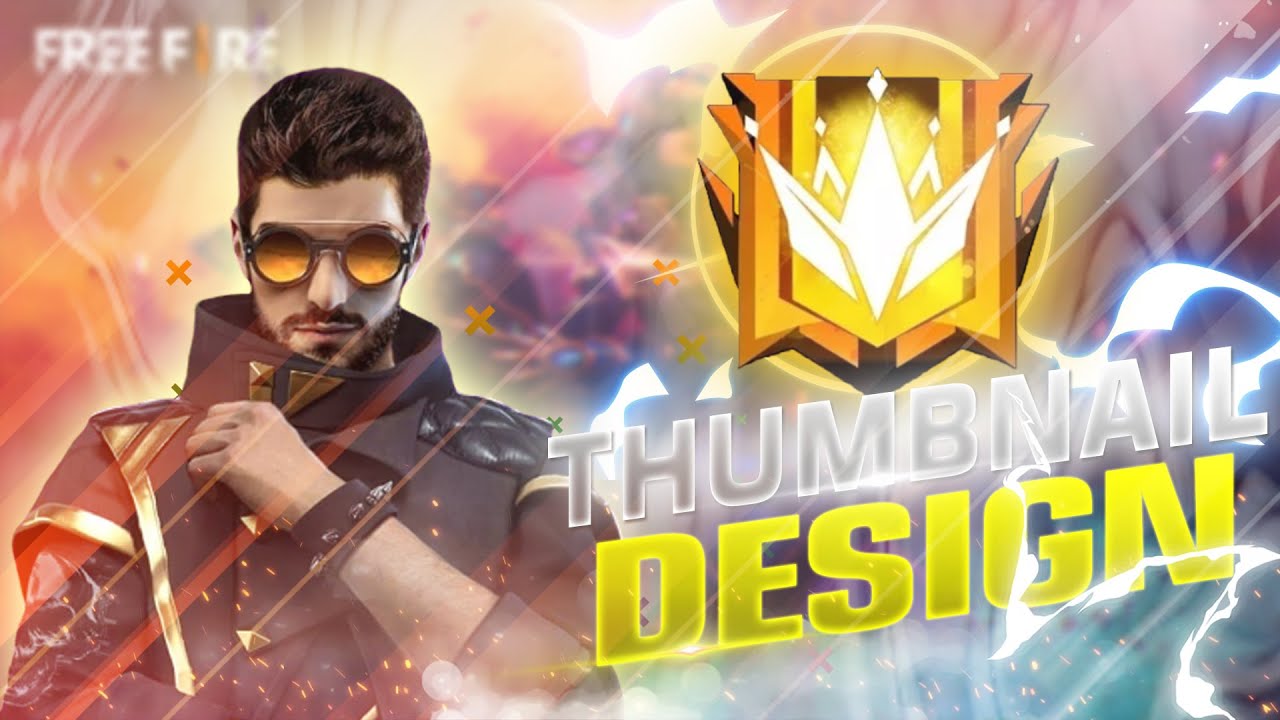 FREE FIRE HD THUMBNAIL DESIGN | FASTER DESIGN🤗 - YouTube