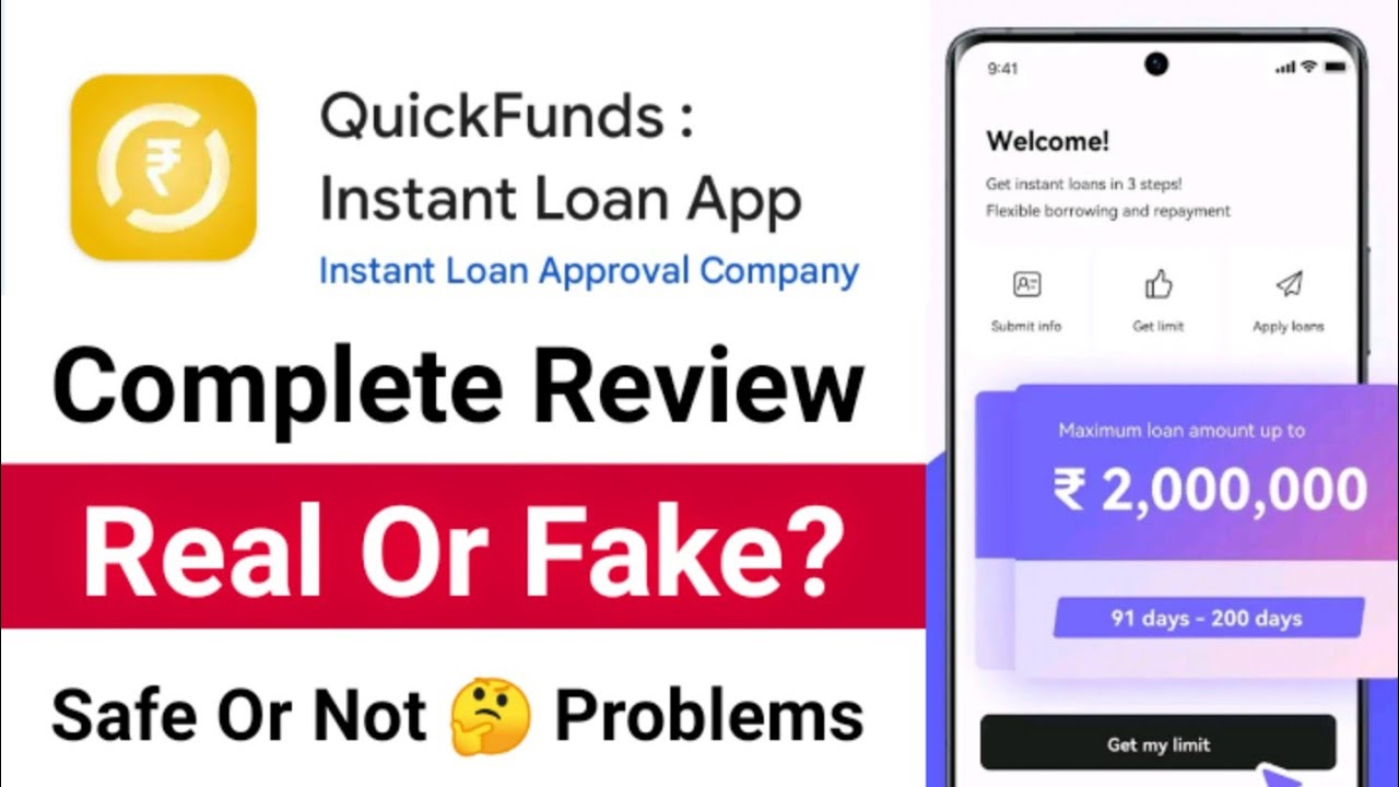 Quick Funds Loan App Review 2024 Real Or Fake 🤔 QuickFunds Instant Loan App Review - YouTube