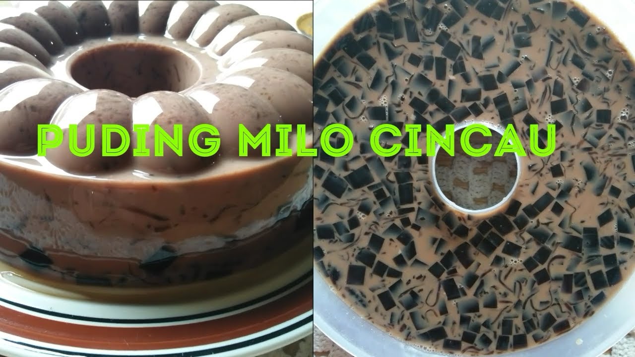 Puding Milo Cincau - YouTube