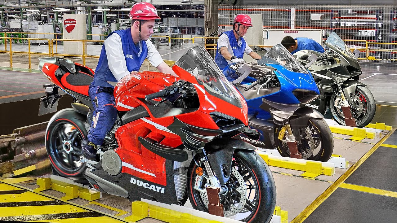 Inside Massive Italian Factory Building Powerful Ducati Bikes From ...