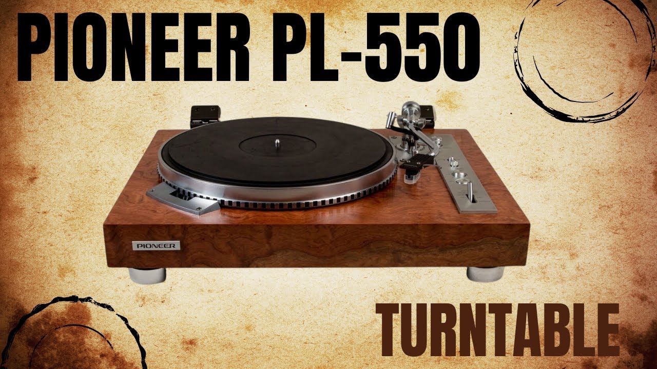 Pioneer PL-550 - YouTube