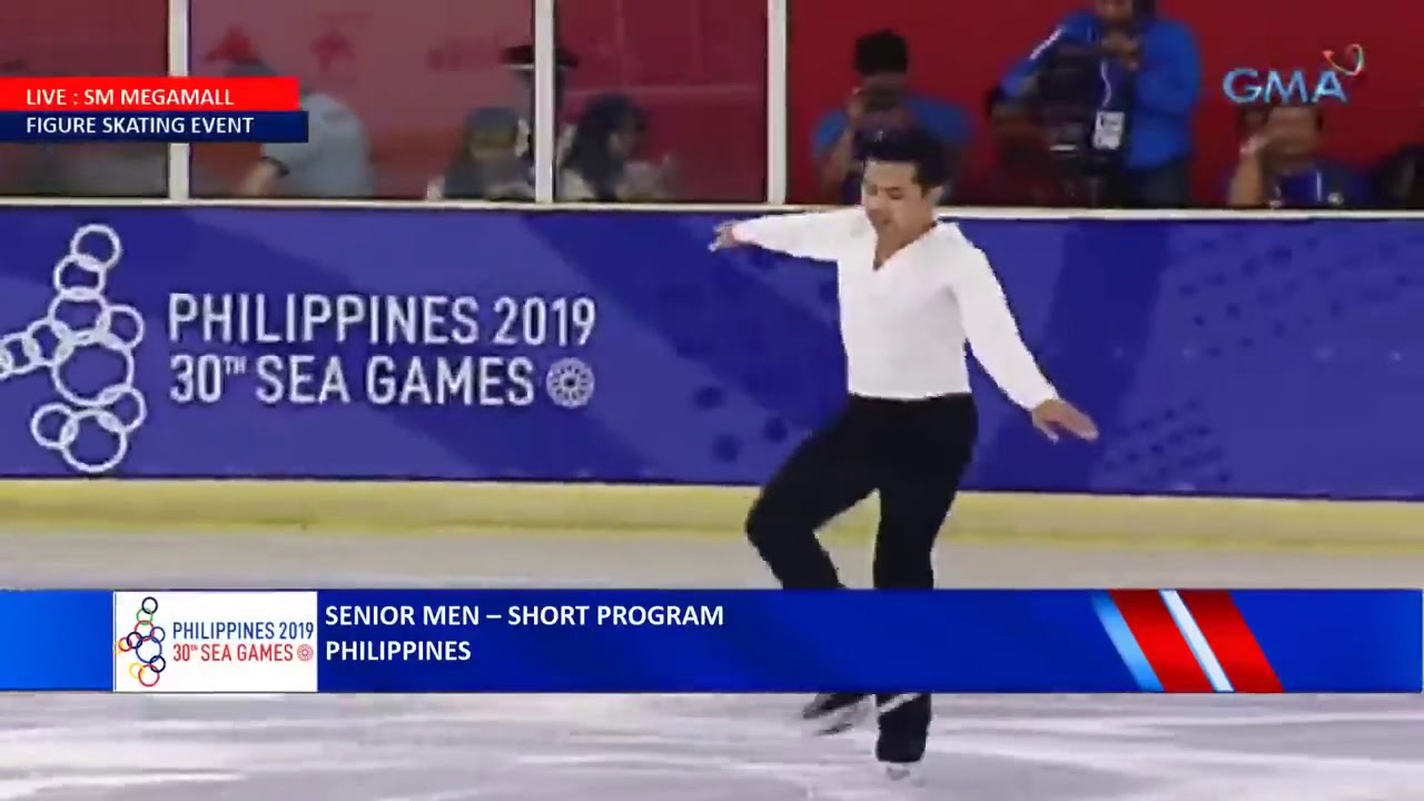 Seagames2019 Christopher caluza /short program /skating event - YouTube